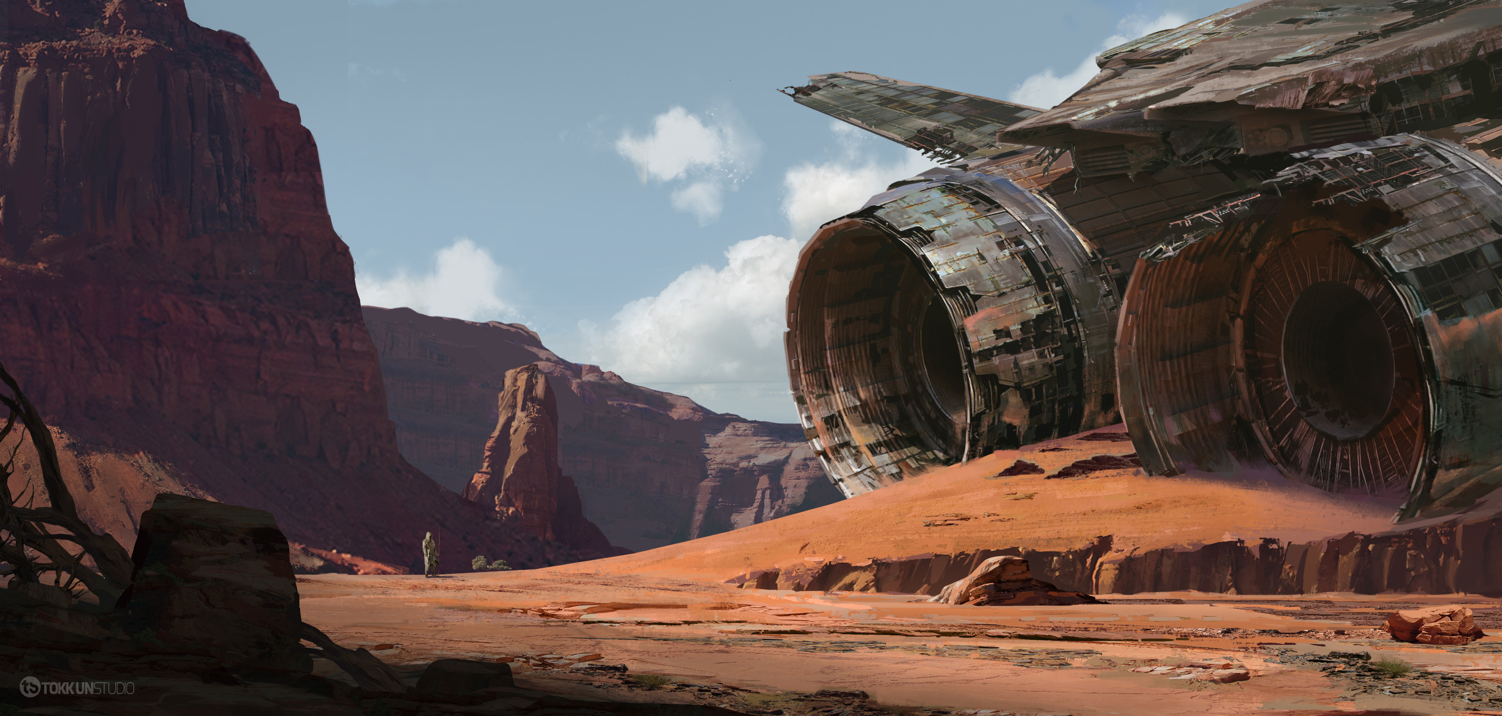 Futuristic BG by Tokkun Studio | Scrolller