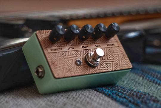 Fuzz Factory clone. Laser engraving on Bahia Rosewood veneer. | Scrolller