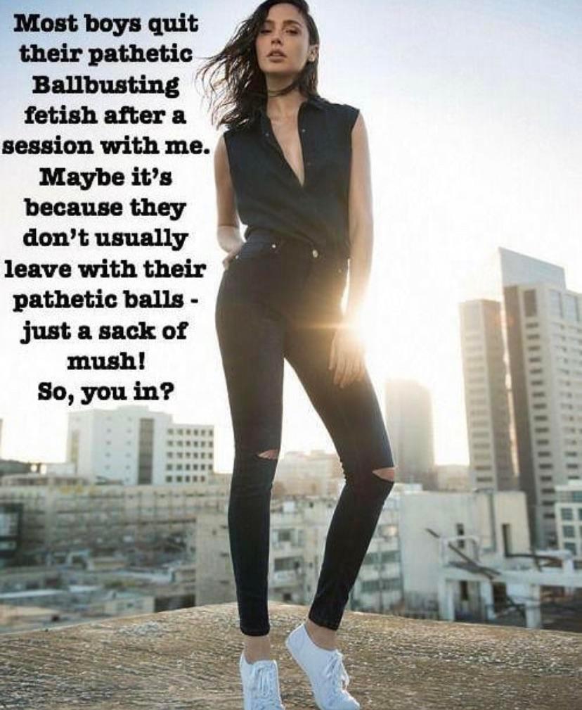 Gal gets rid of your ballbusting fetish | Scrolller