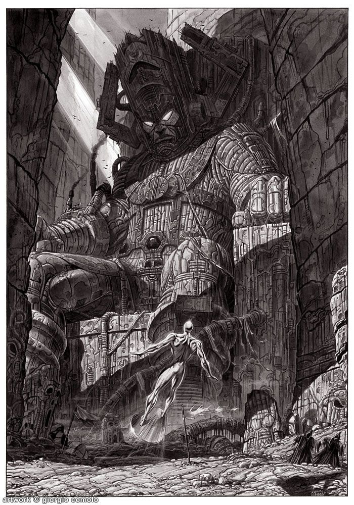 Galactus By Giorgio Comolo | Scrolller