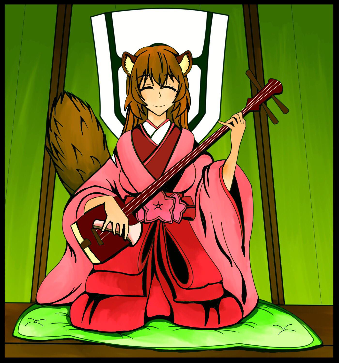 Geisha Raphtalia greeting her master | Scrolller