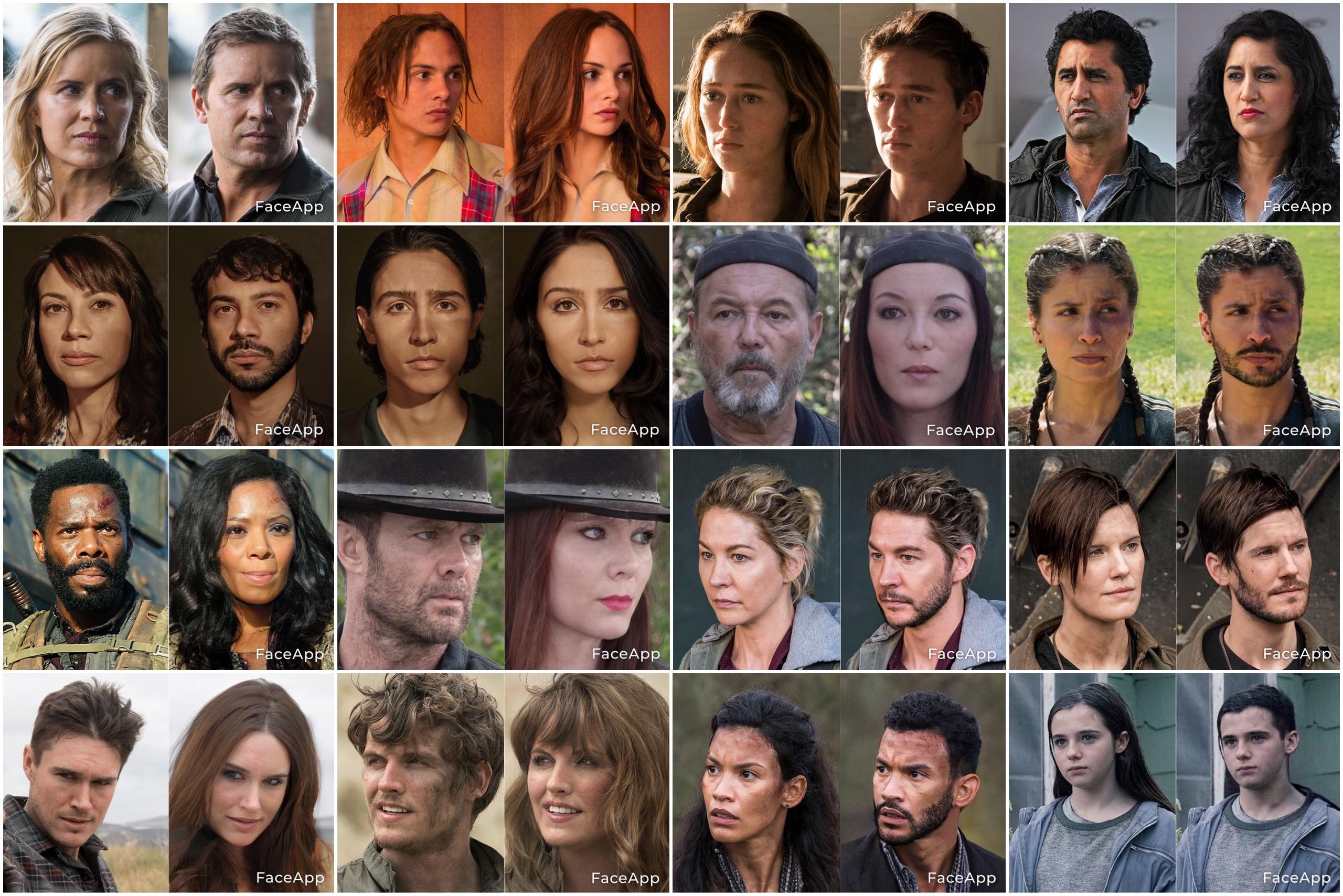 Gender bending the FTWD Cast | Scrolller