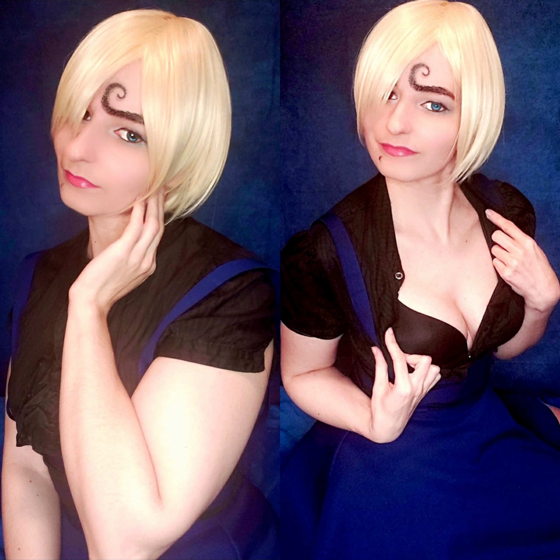 Genderbend Sanji Vinsmoke by Nepenthe_silkhands! Belated Birthday Blackleg! (SELF) | Scrolller