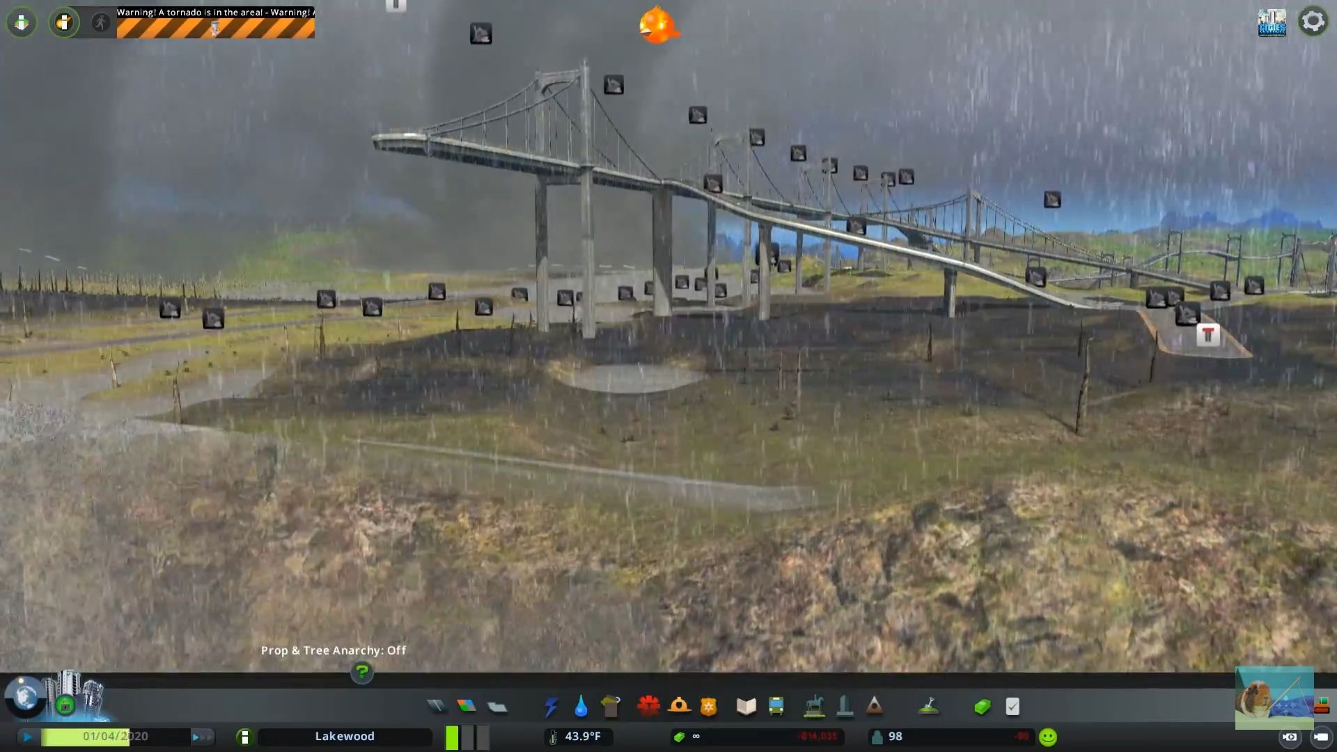 Genoa after the fall of the Morandi Bridge, colorized August 2018 | Scrolller