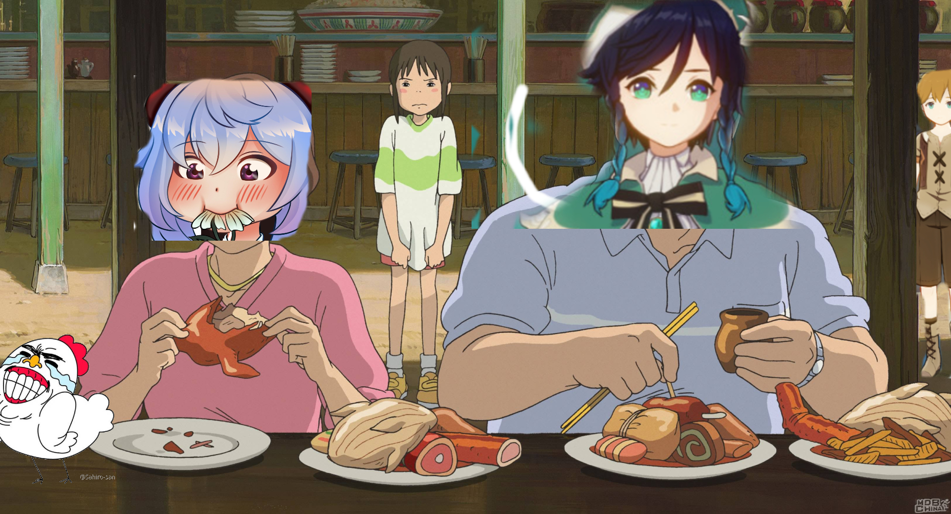 Genshin isekai to studio ghibli | Scrolller