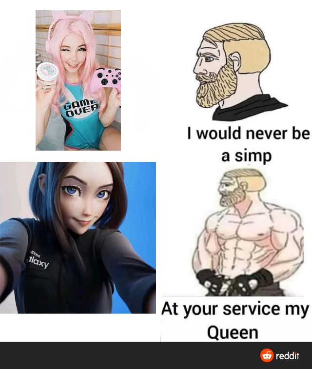 Get a load of this simp | Scrolller