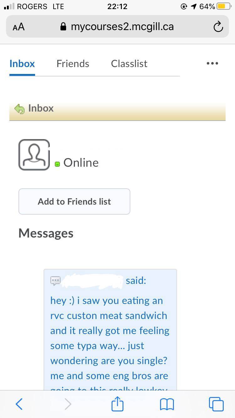 Get off tinder, try mycourses | Scrolller