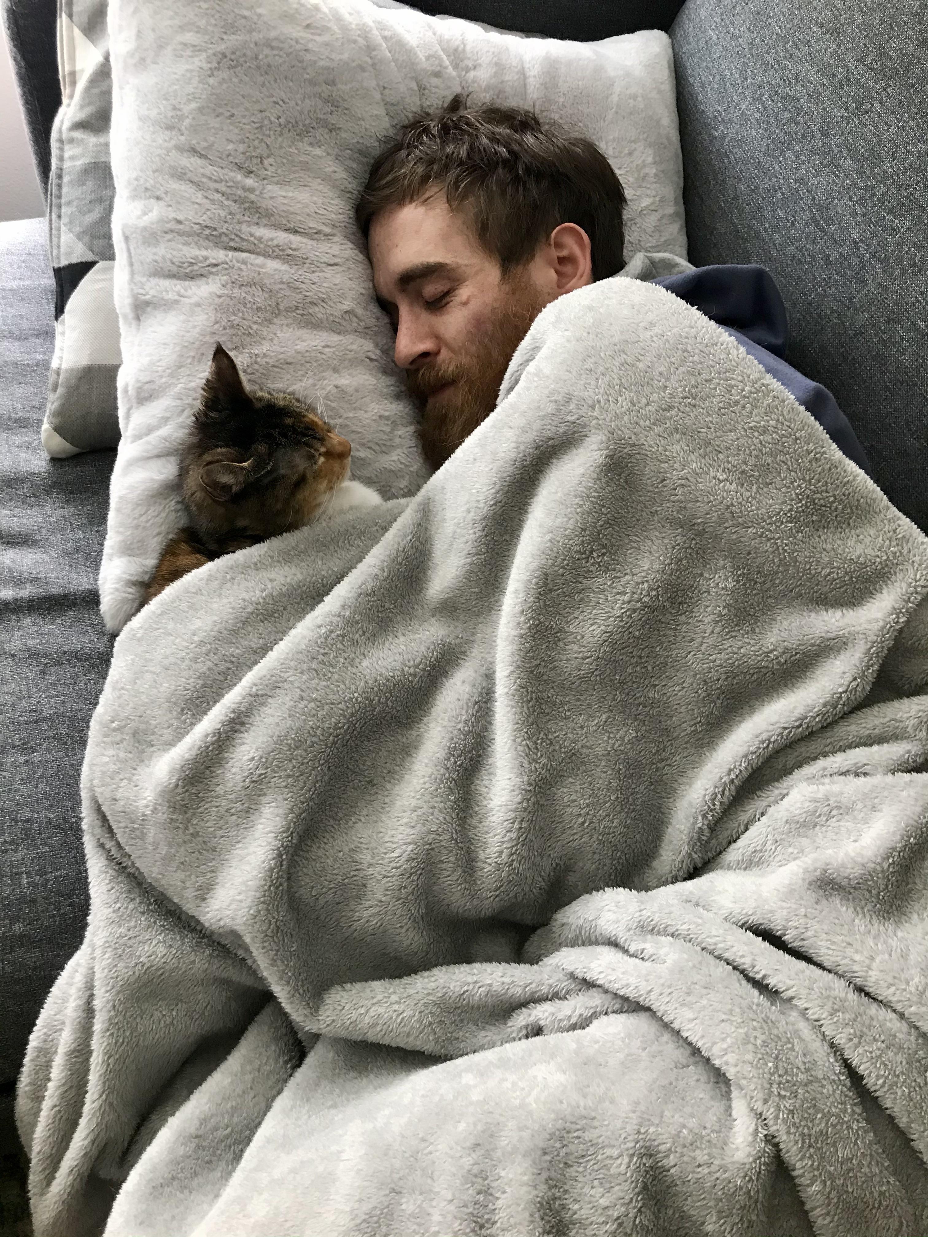 Gf caught us cuddling together on the couch after work | Scrolller
