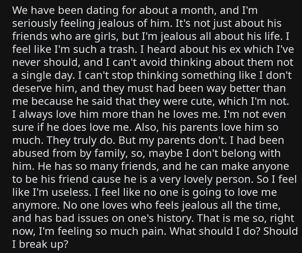 gf is jealous of bf and his family | Scrolller