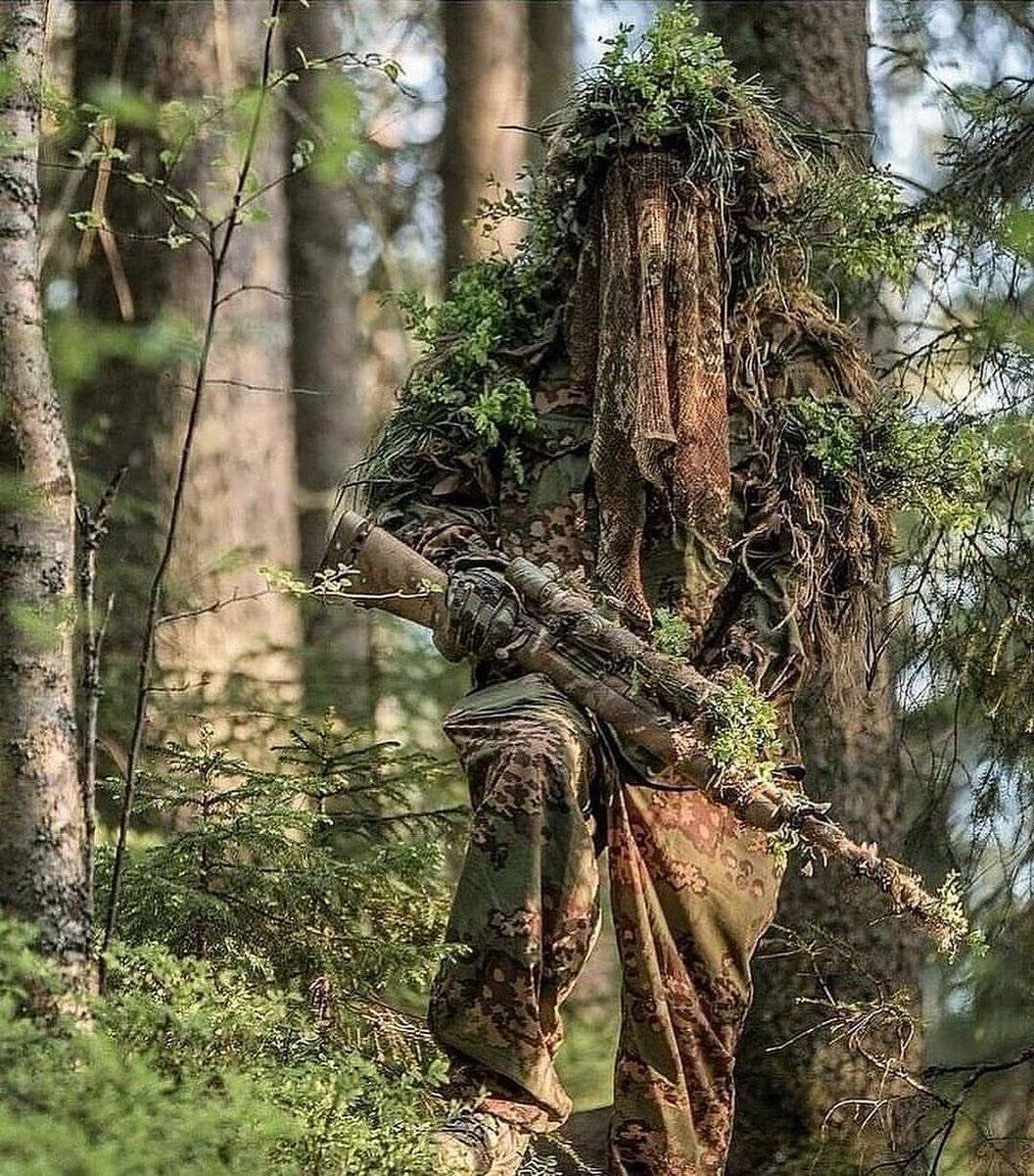 ghillie suit: an excellent military camouflage [1056x1200] | Scrolller