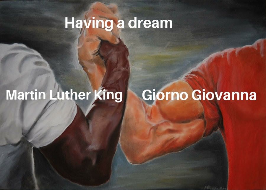 Giorno theme intensifies | Scrolller