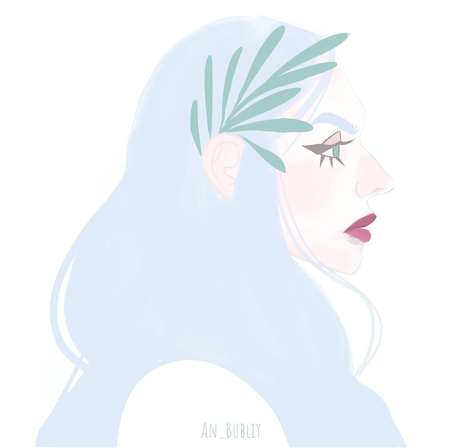 Girl, Me, Digital, 2020 | Scrolller