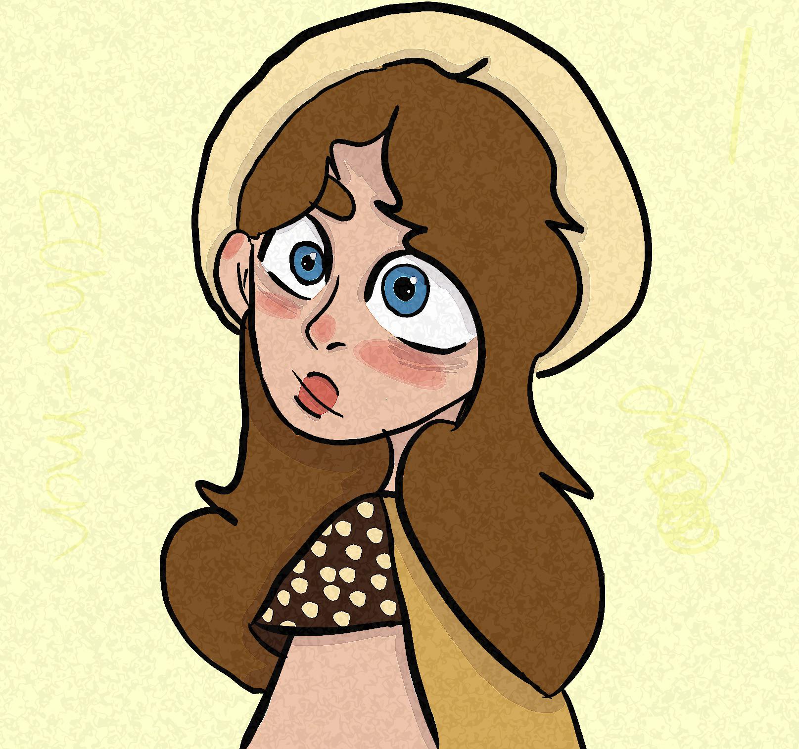 Girl, me, digital, 2021 | Scrolller