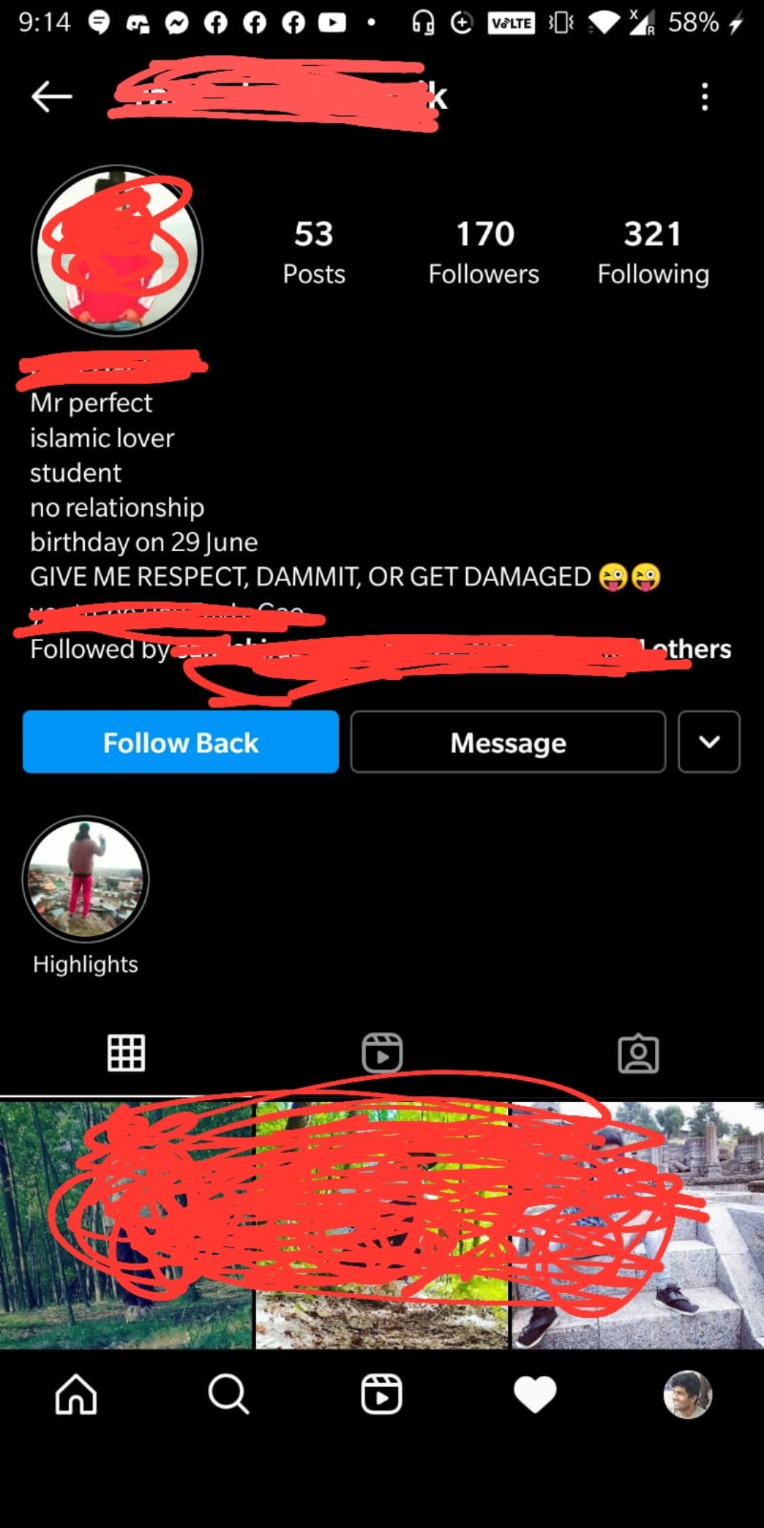 Give me respect | Scrolller