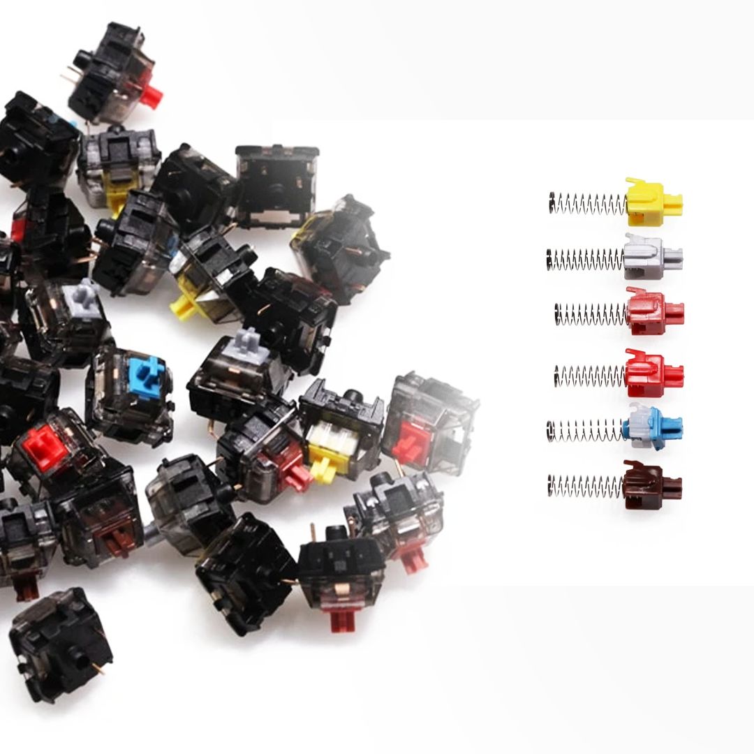 [Giveaways] Gateron CAP Black Crystal switch Free Tryout x110 switches | Scrolller