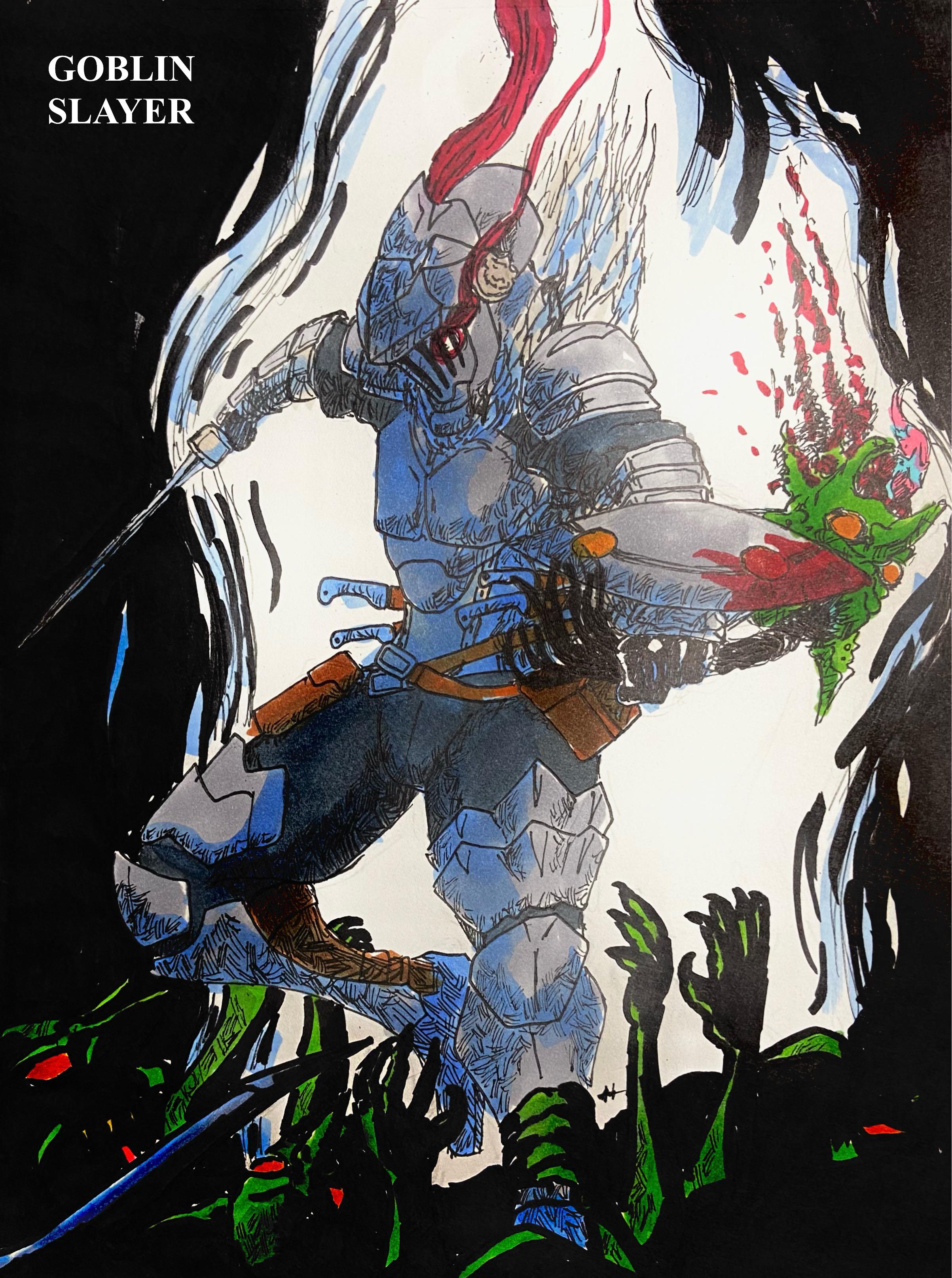 Goblin Slayer - Sketch by me | Scrolller