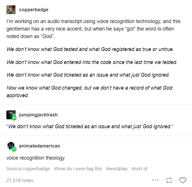 God as a programmer | Scrolller