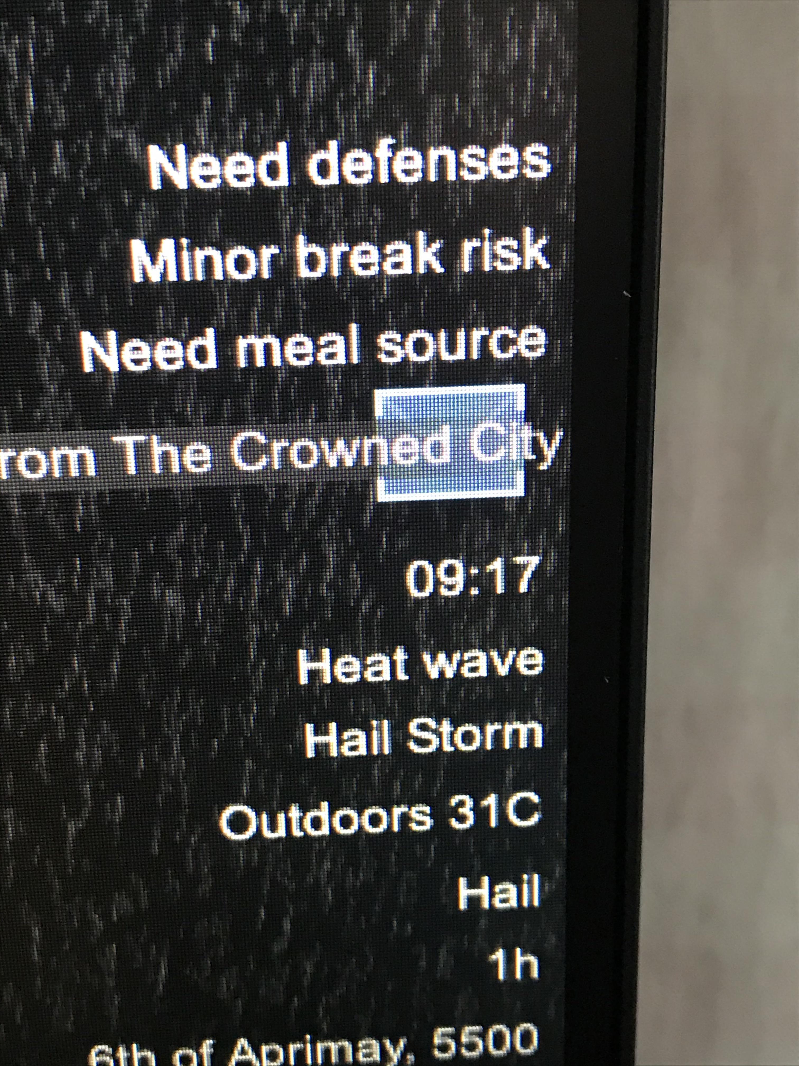 God dam it Randy... love a hot hail storm... | Scrolller