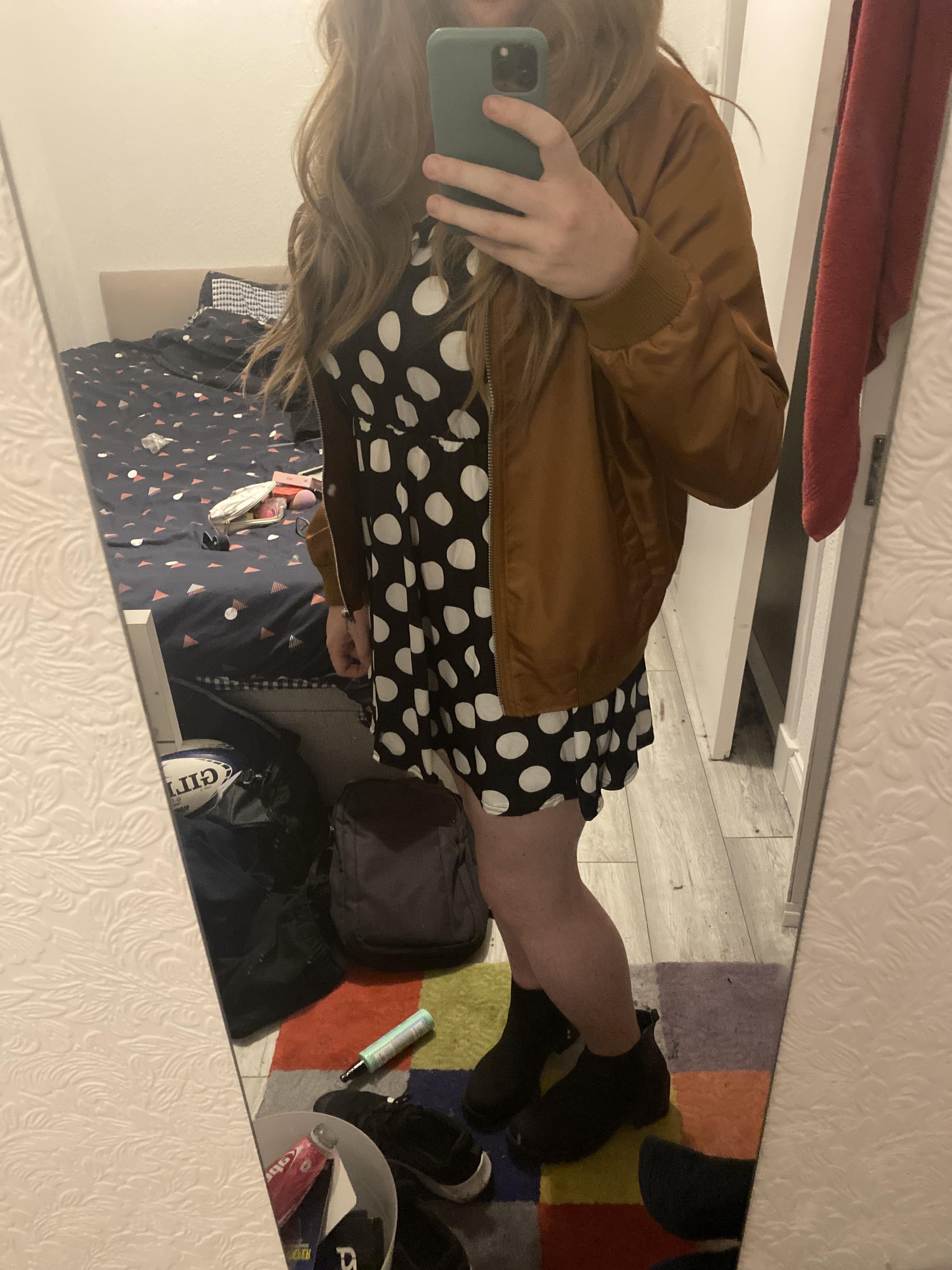 Going out for another late-night walk but in a dress for the first time | Scrolller