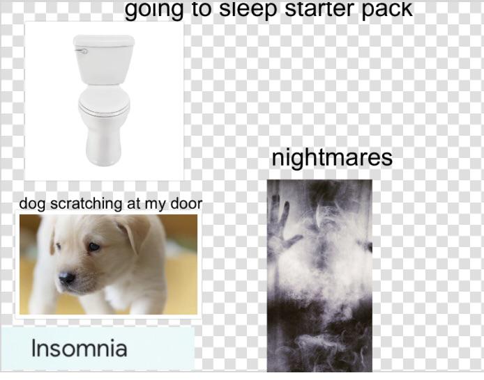 Going to sleep starter pack | Scrolller
