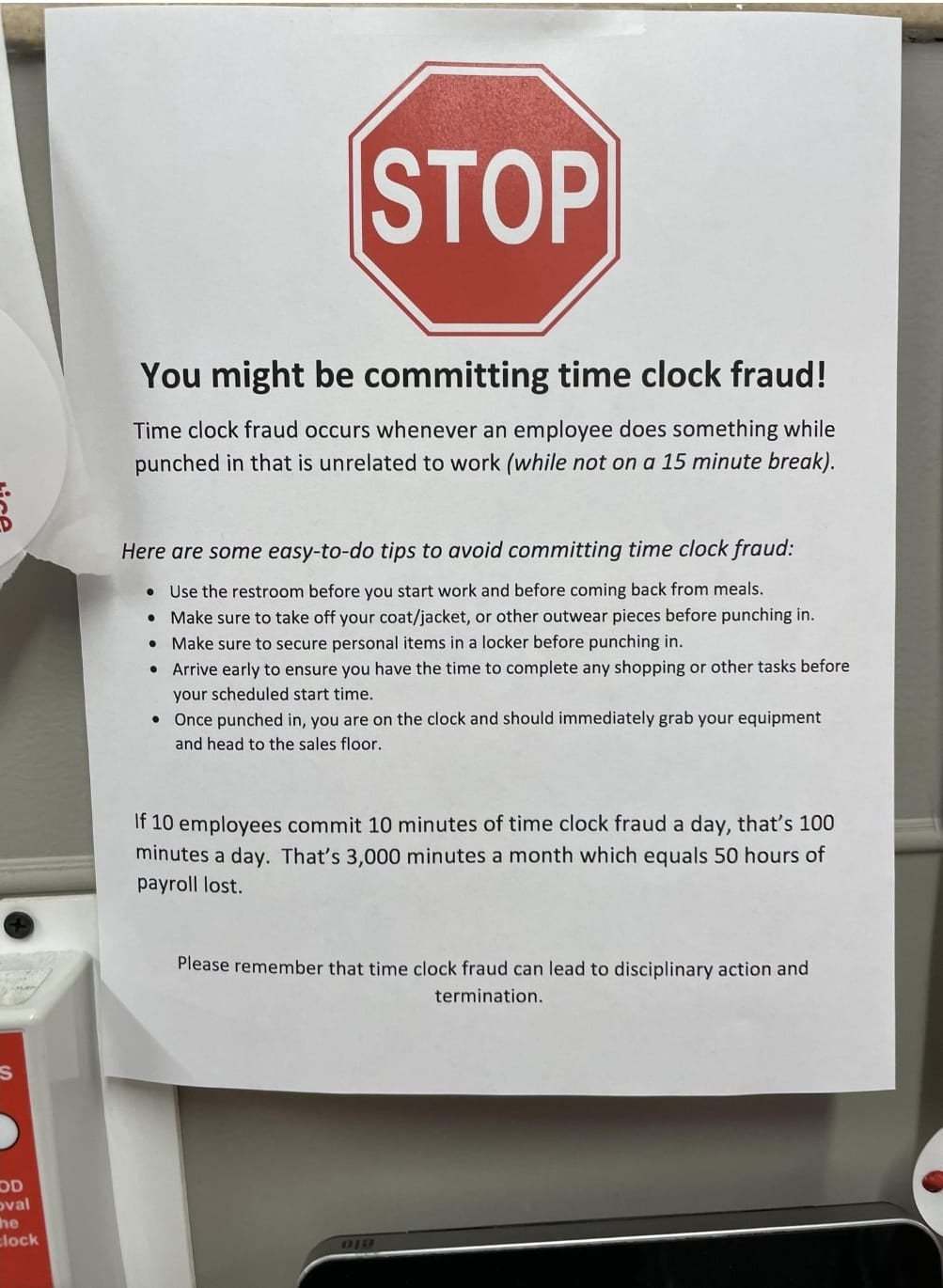 Going to the bathroom while working is fraud? | Scrolller