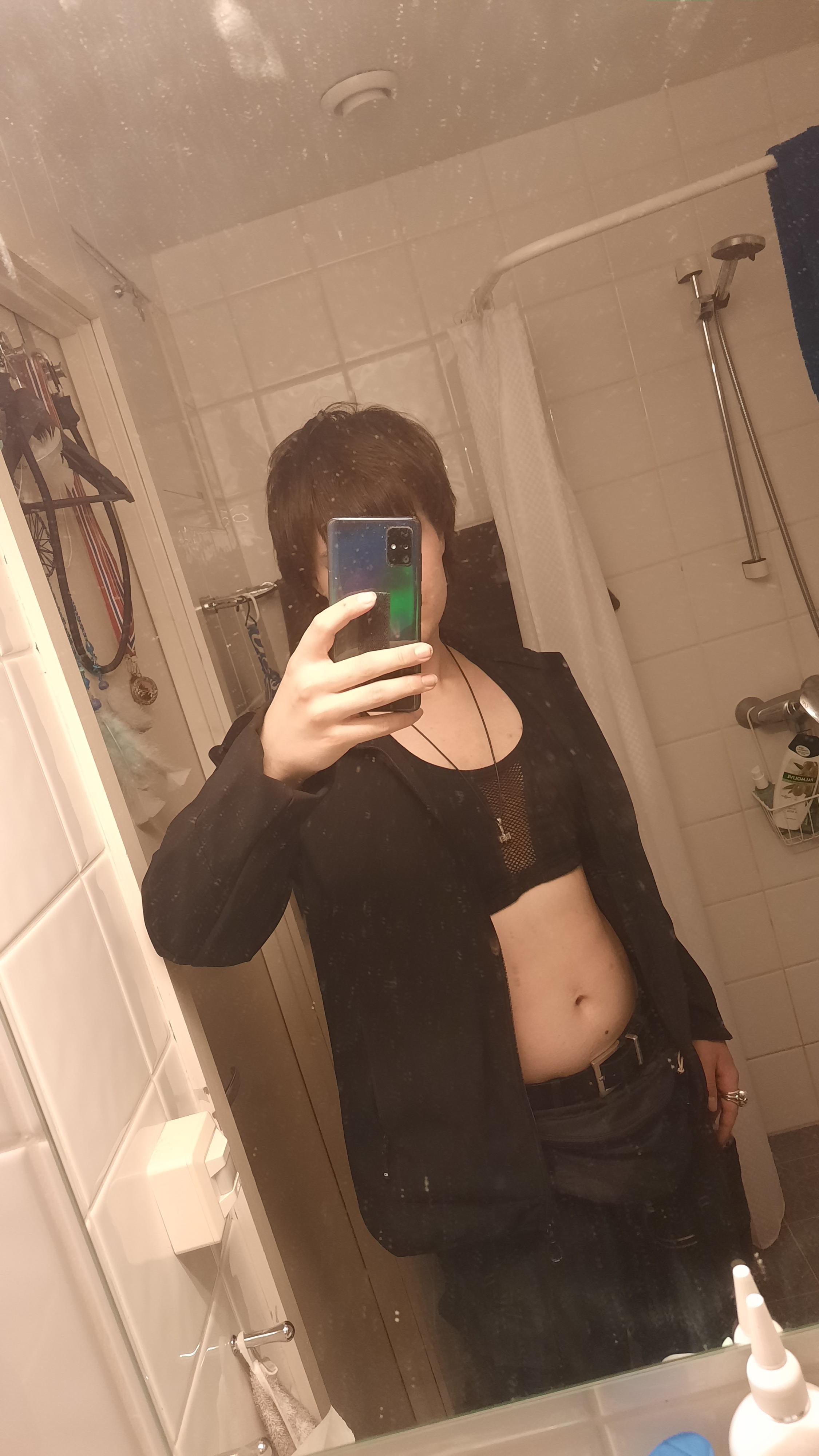 Going to work in this today. First time wearing something blatantly Feminine in public 😬 | Scrolller