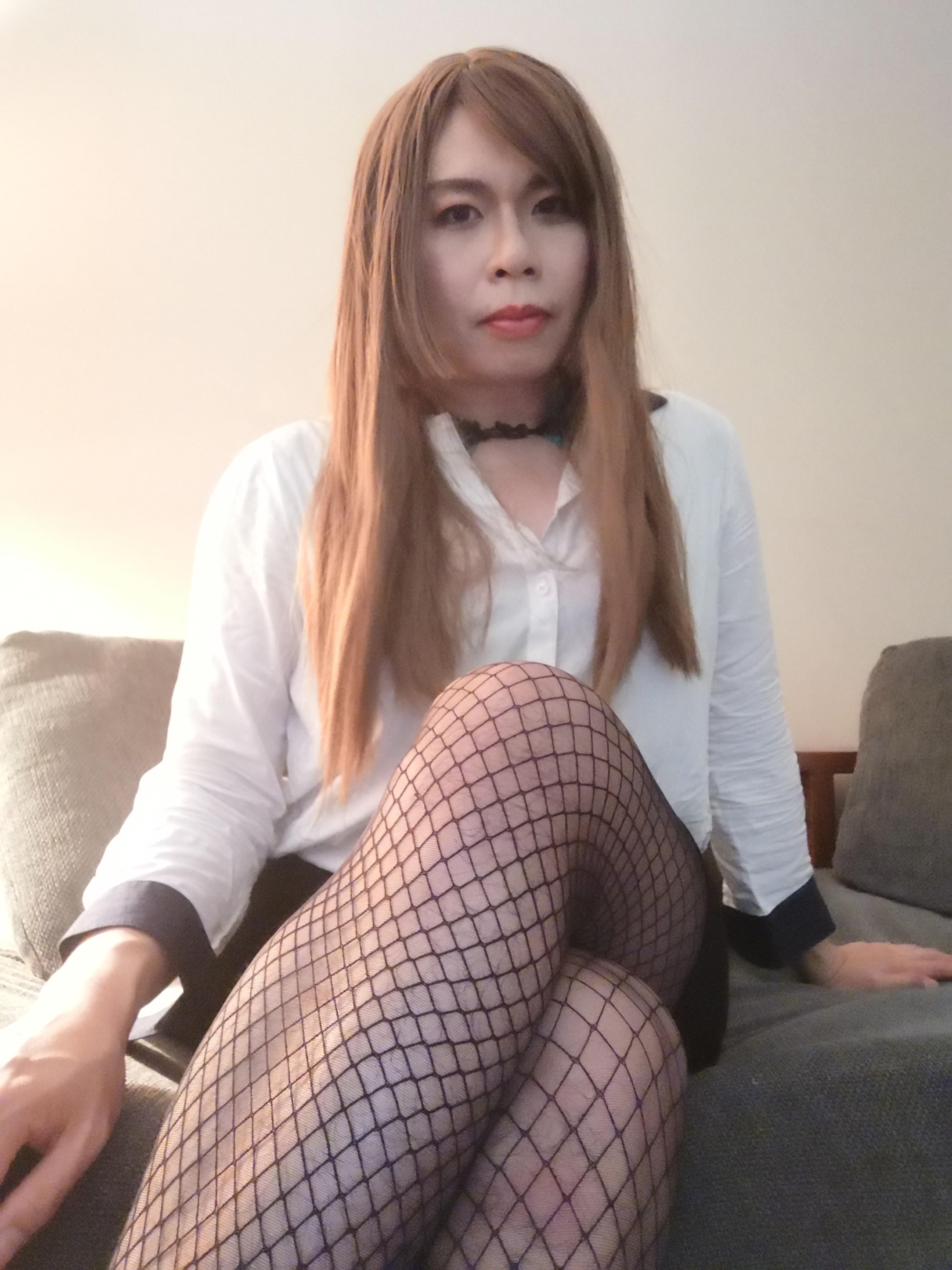 Going work. In a simple white blouse, a pencil skirt and.. stockings and garters. Because I need ...