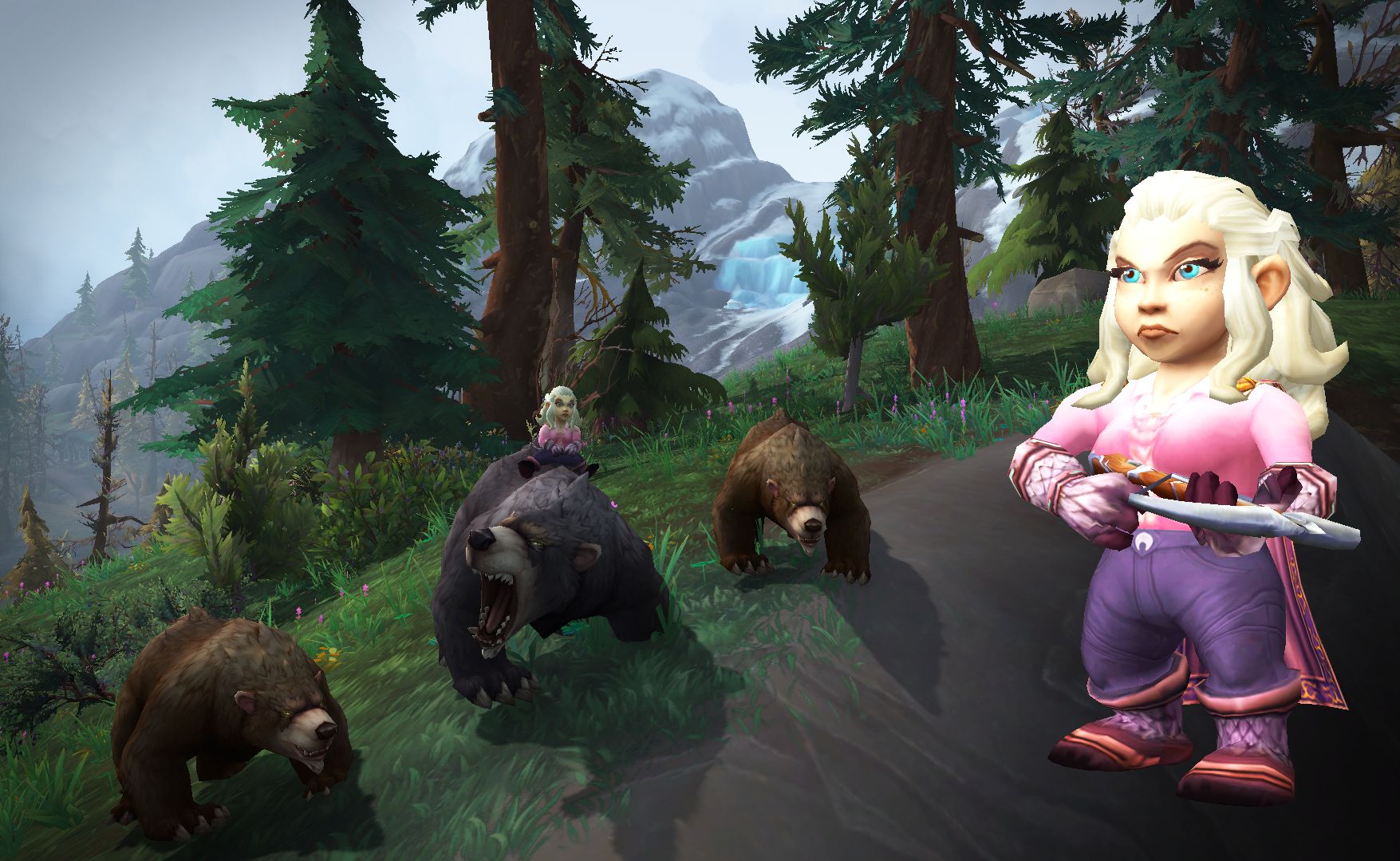 Goldilocks, and Her Three Bears | Scrolller