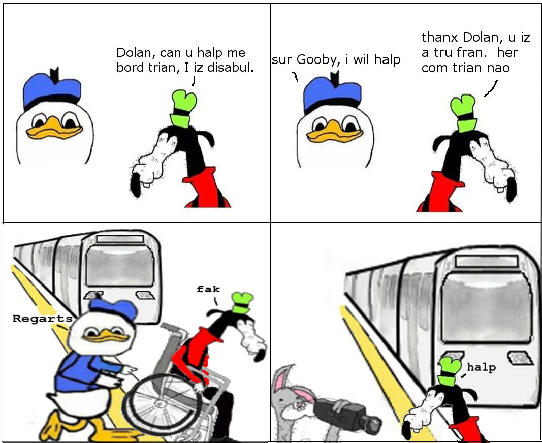 gooby iz disabul | Scrolller