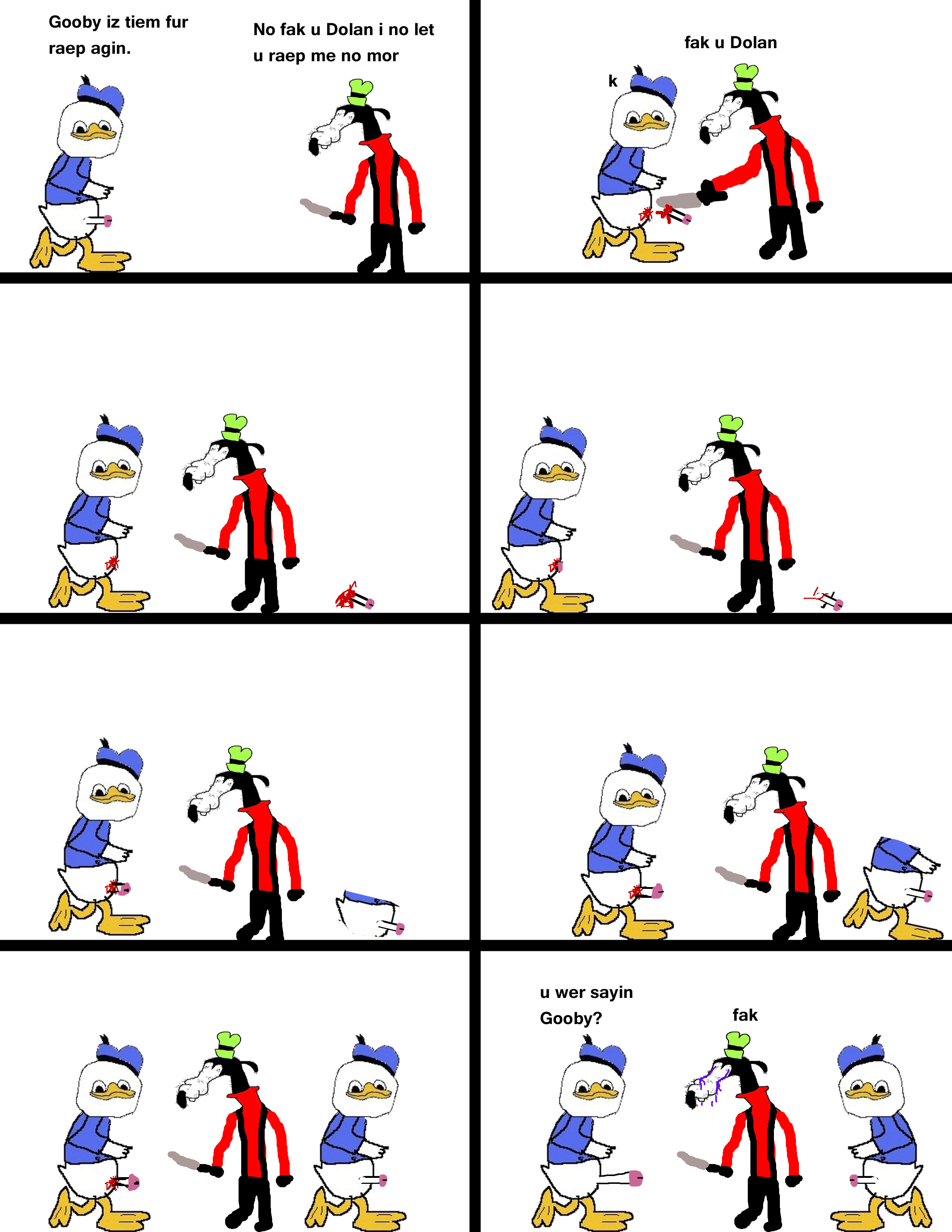Gooby stands up tu Dolan | Scrolller