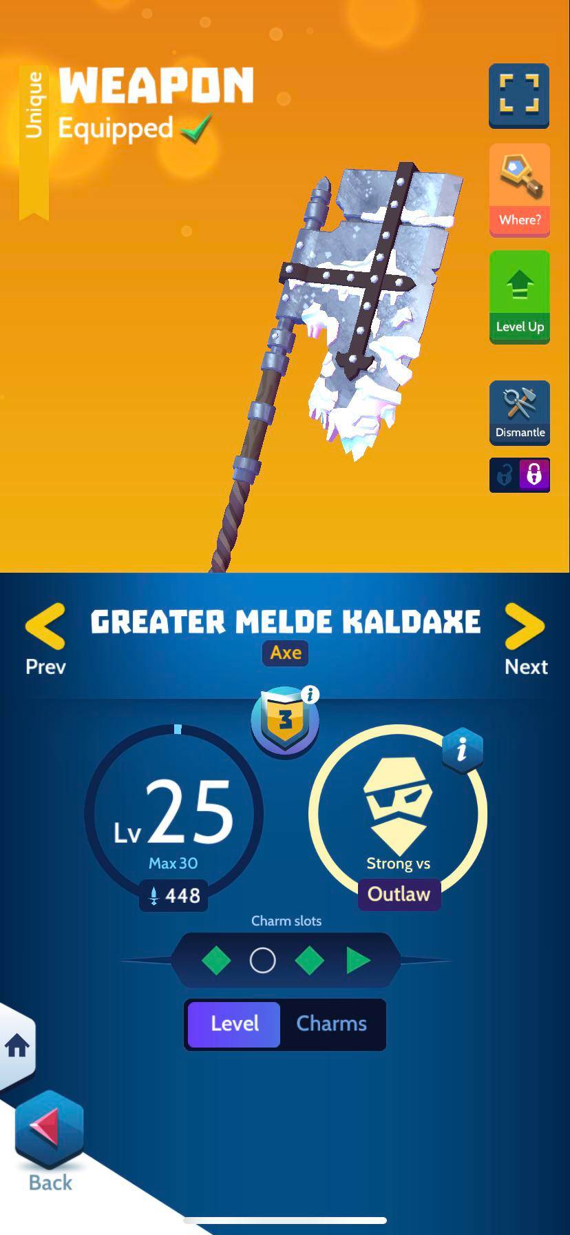 Good, bad, dismantle? This is my first unique weapon. If it’s a keeper then what would it be ...