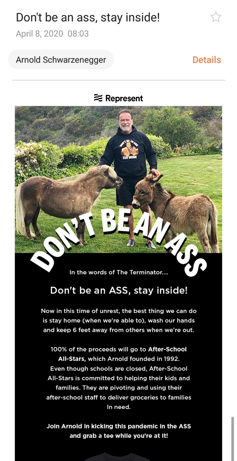 Good guy Arnold | Scrolller