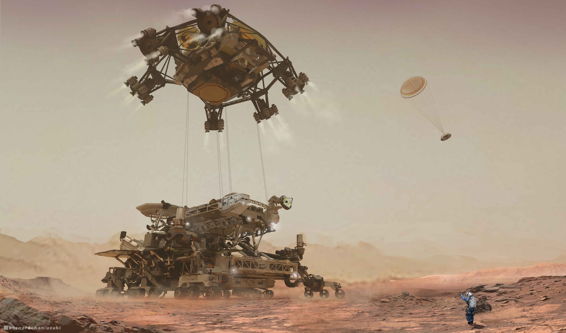 Good Luck Perseverance by Bernard Chan | Scrolller