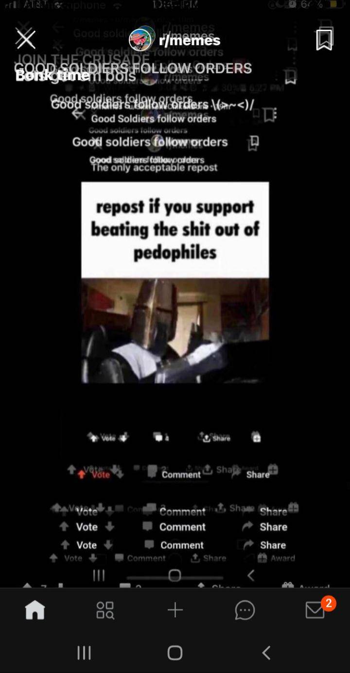 Good soldiers follow orders | Scrolller