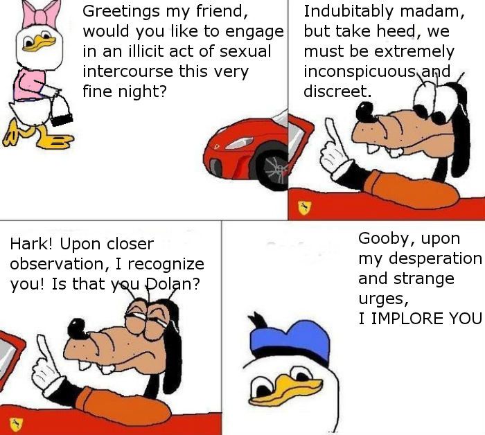 Goofy, please! | Scrolller