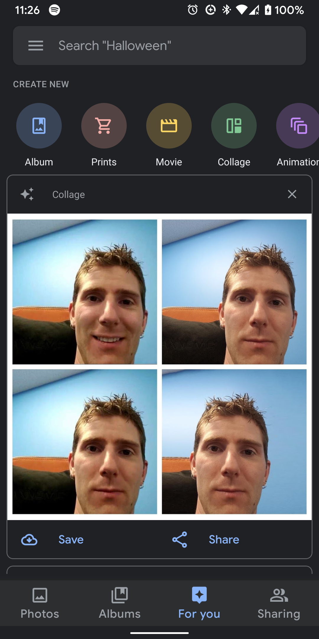 Google assistant created this collage for me | Scrolller