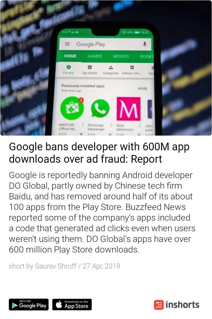 Google banning app devs of Baidu. | Scrolller