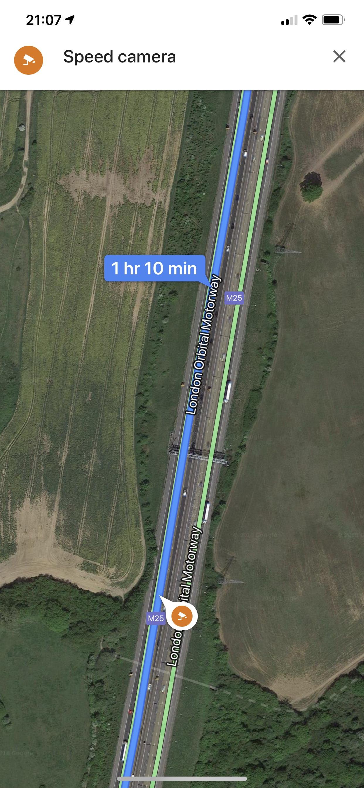 Google Maps Now Showing Speed Cameras Scrolller