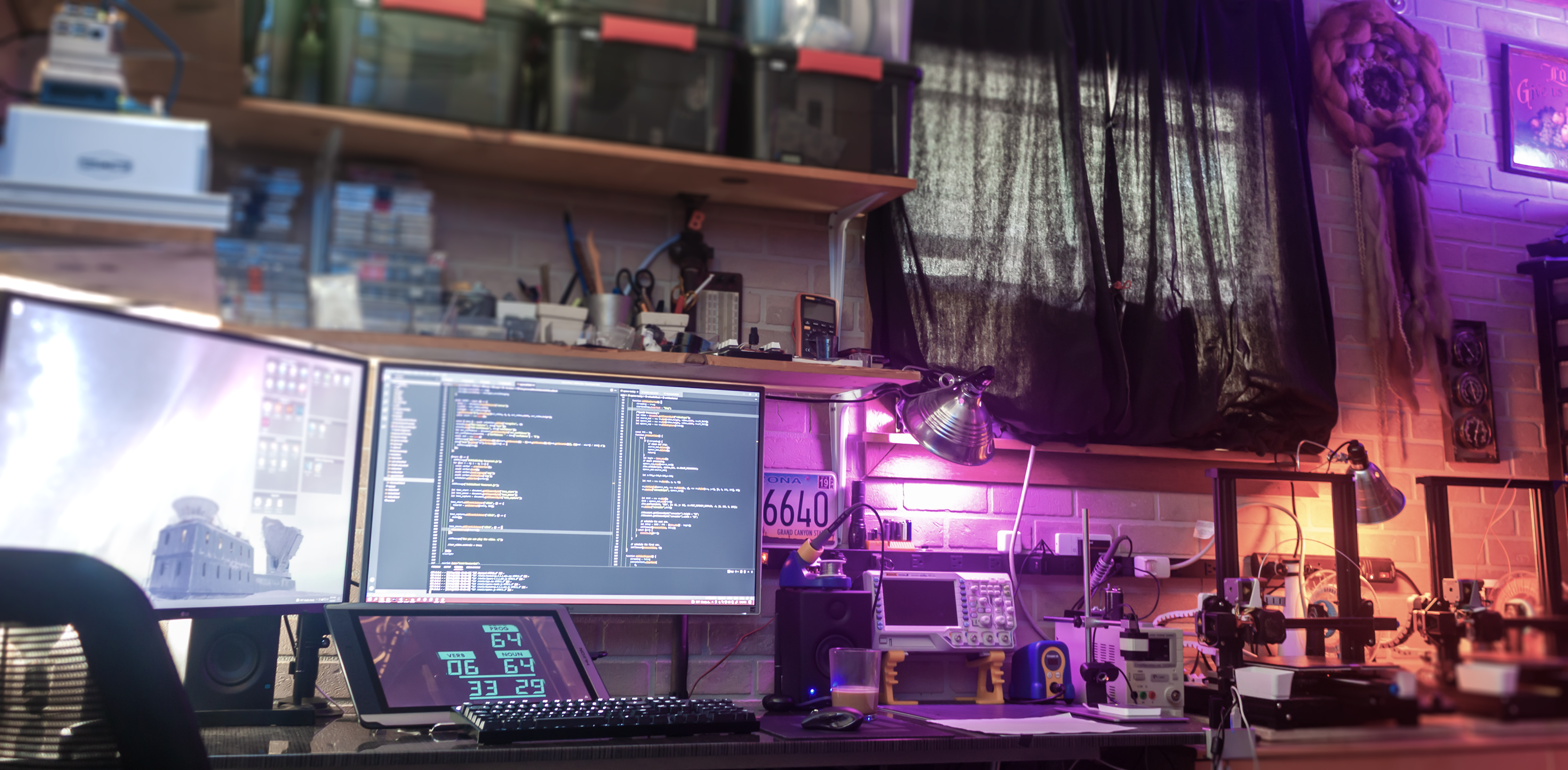 Got a new Monitor Arm yesterday. Picture! | Scrolller