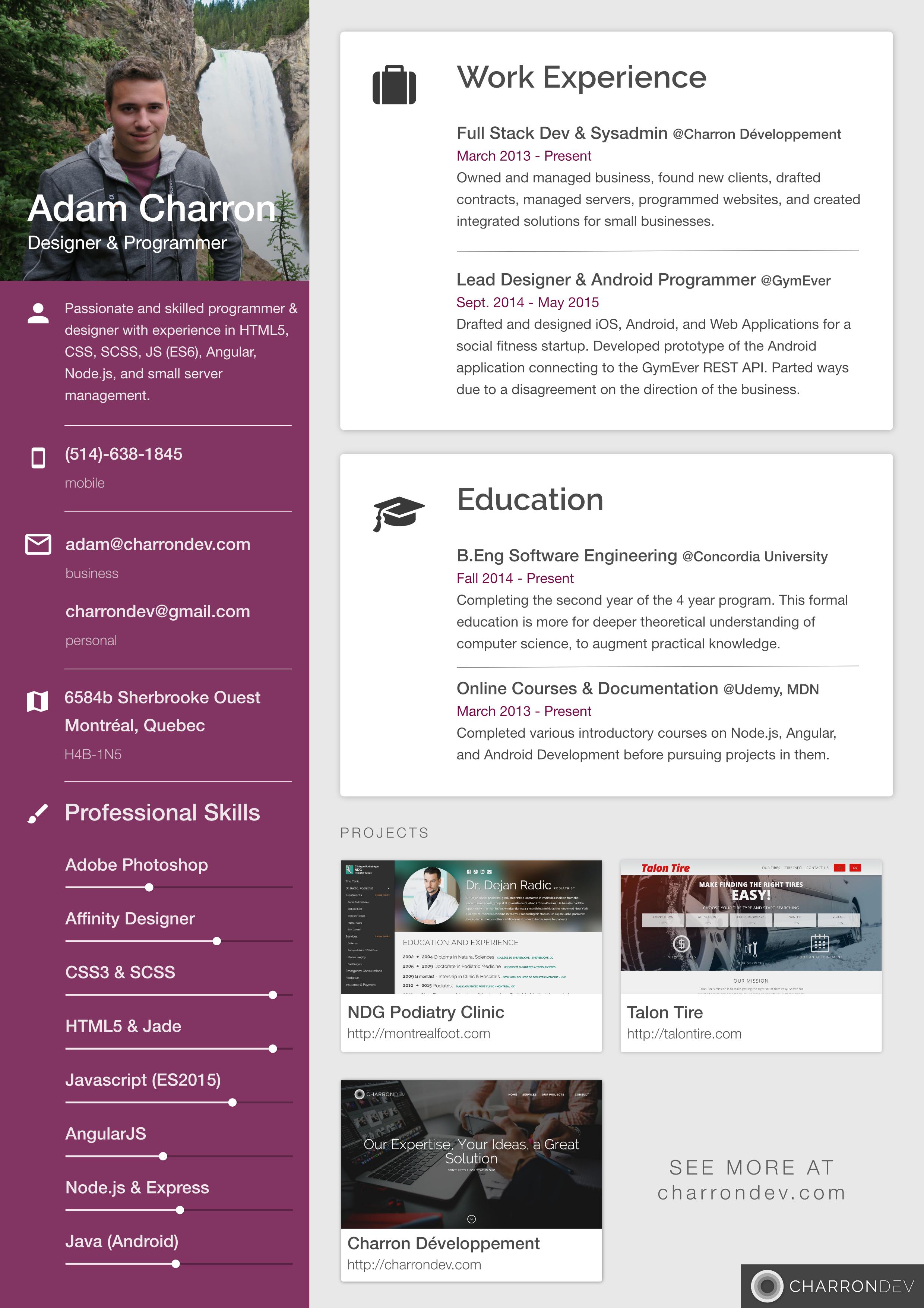 Got inspired by some recent posts, so I recreated the material CV. What ... Got inspired by some recent posts, so I recreated the material CV. What ...