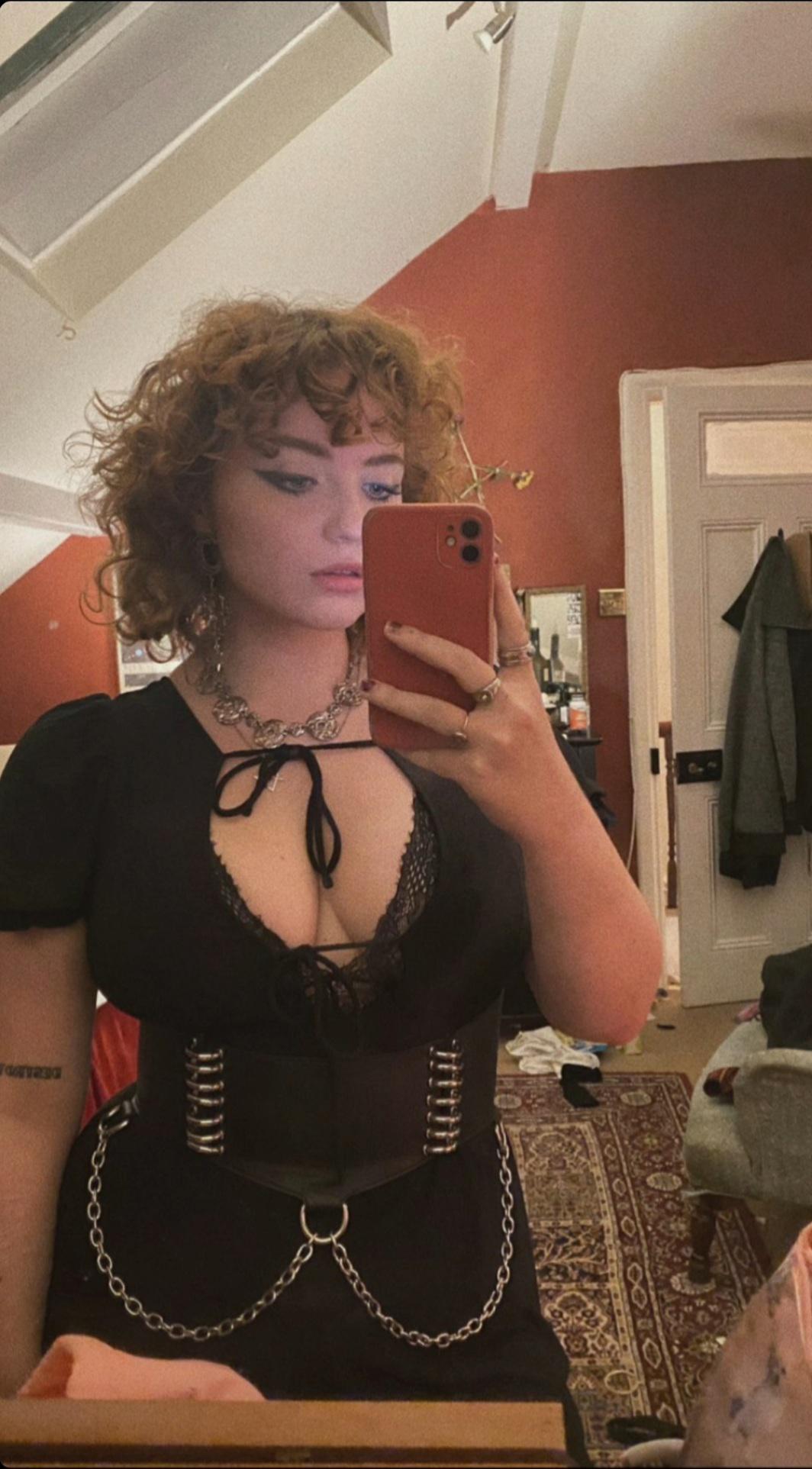 Goth cleavage | Scrolller