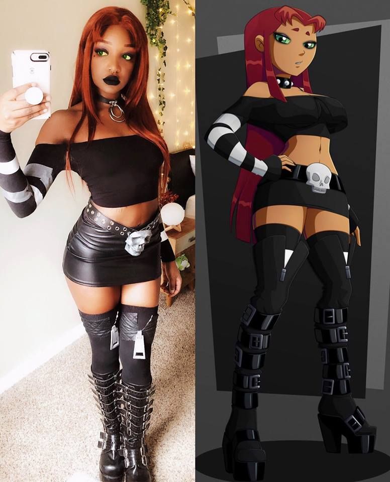 Goth Starfire Cosplay by Kay Bear | Scrolller