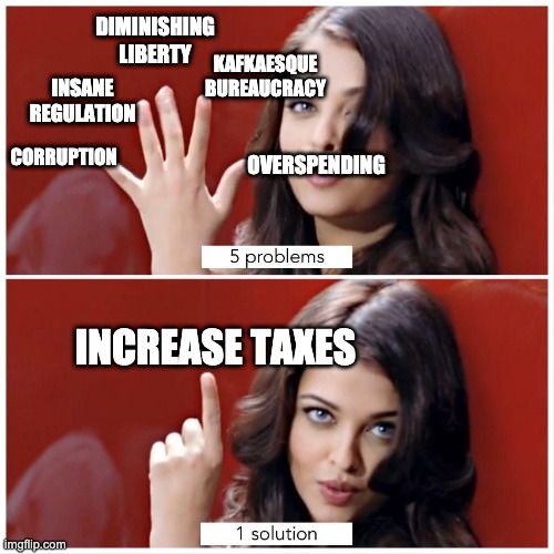 Government with one solution for 5 problems | Scrolller