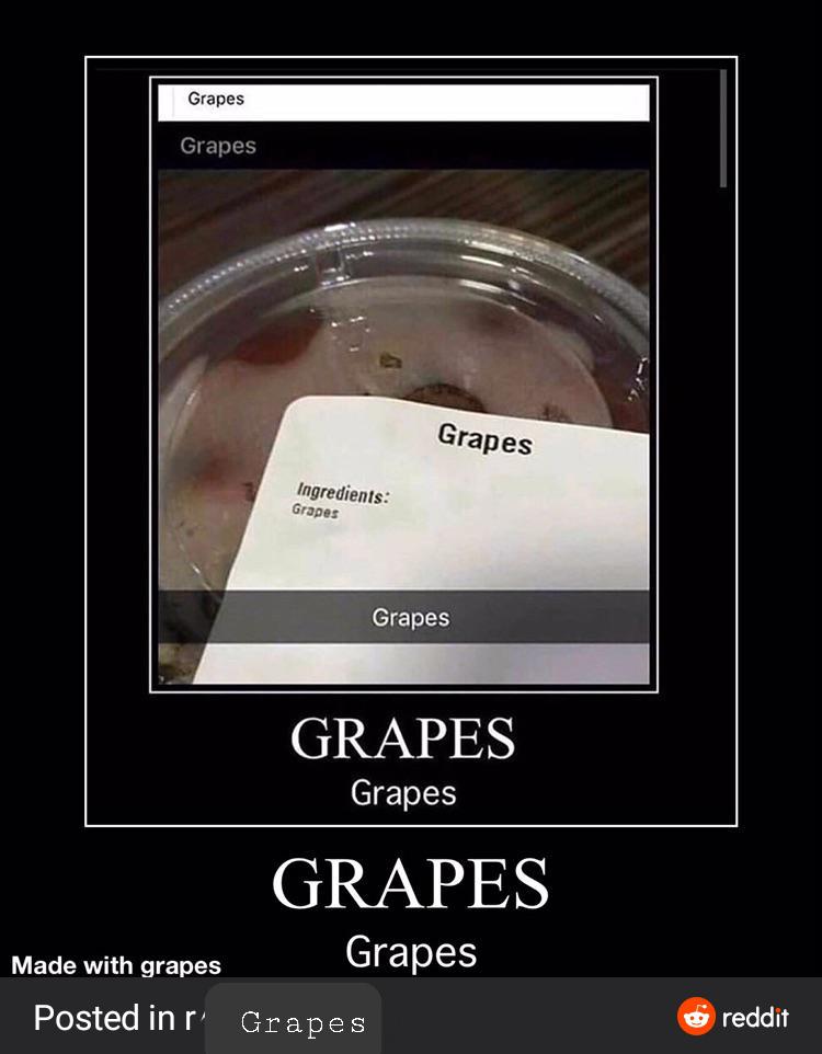 Grapes. | Scrolller