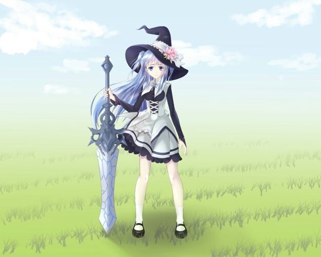 Grass field [Setsuna] | Scrolller
