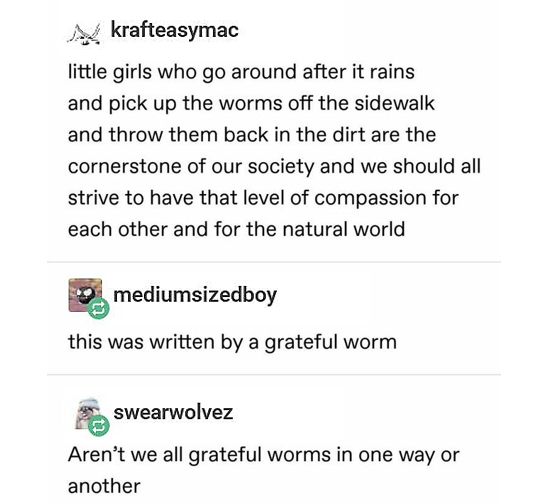 Grateful worms... | Scrolller