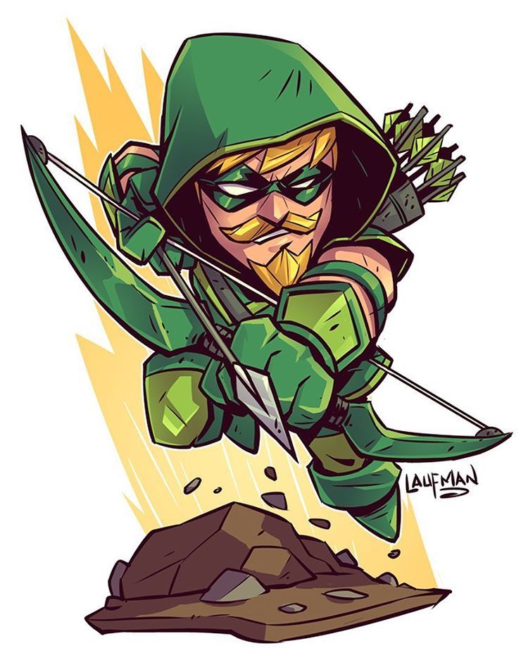 Green Arrow by Derek Laufman | Scrolller