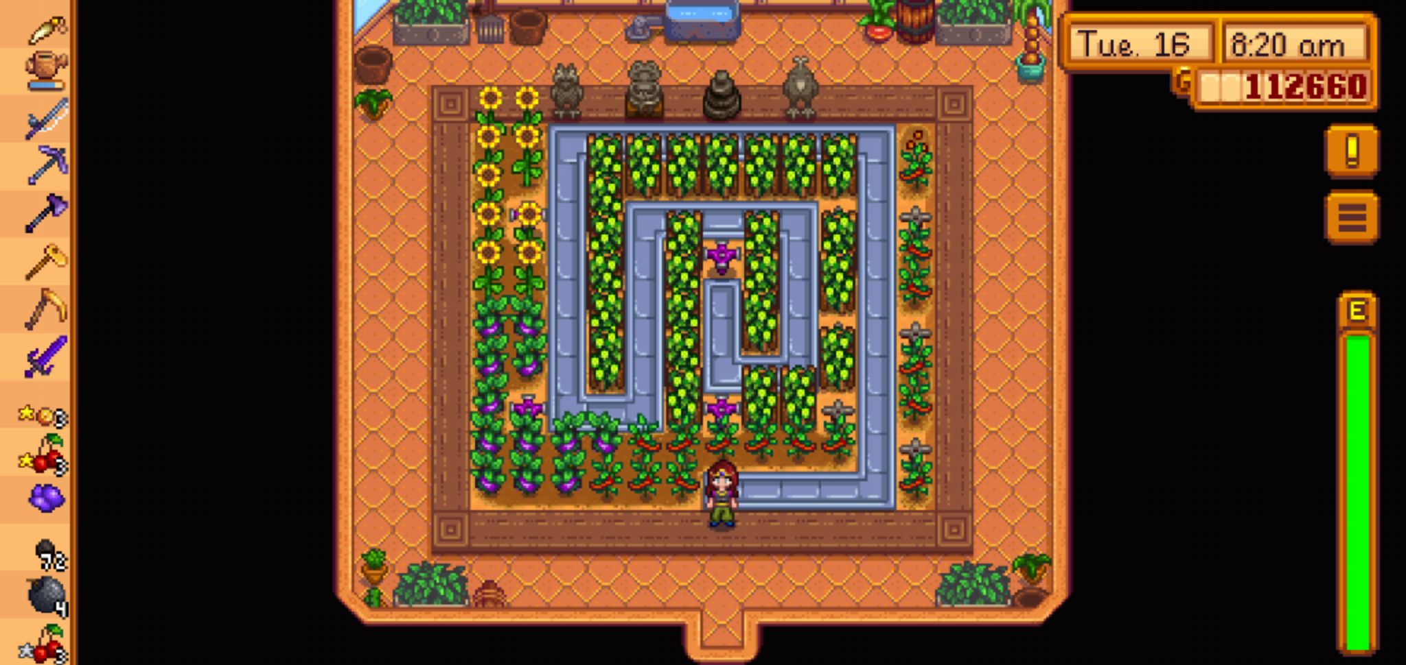 Greenhouse labyrinth! | Scrolller