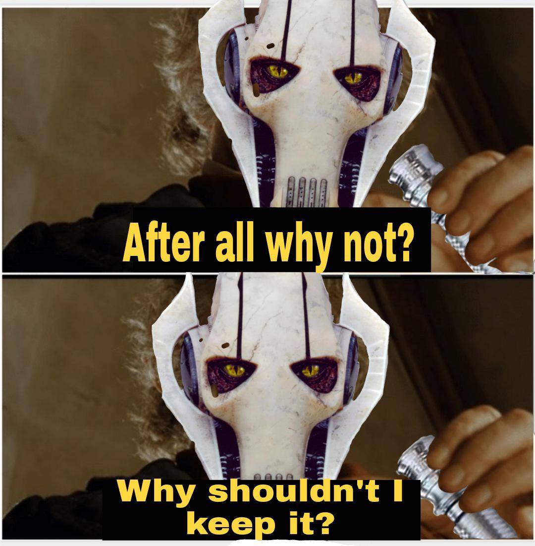 Grievous kills his first jedi and begins a fine collection, 19 BBY, colorized | Scrolller