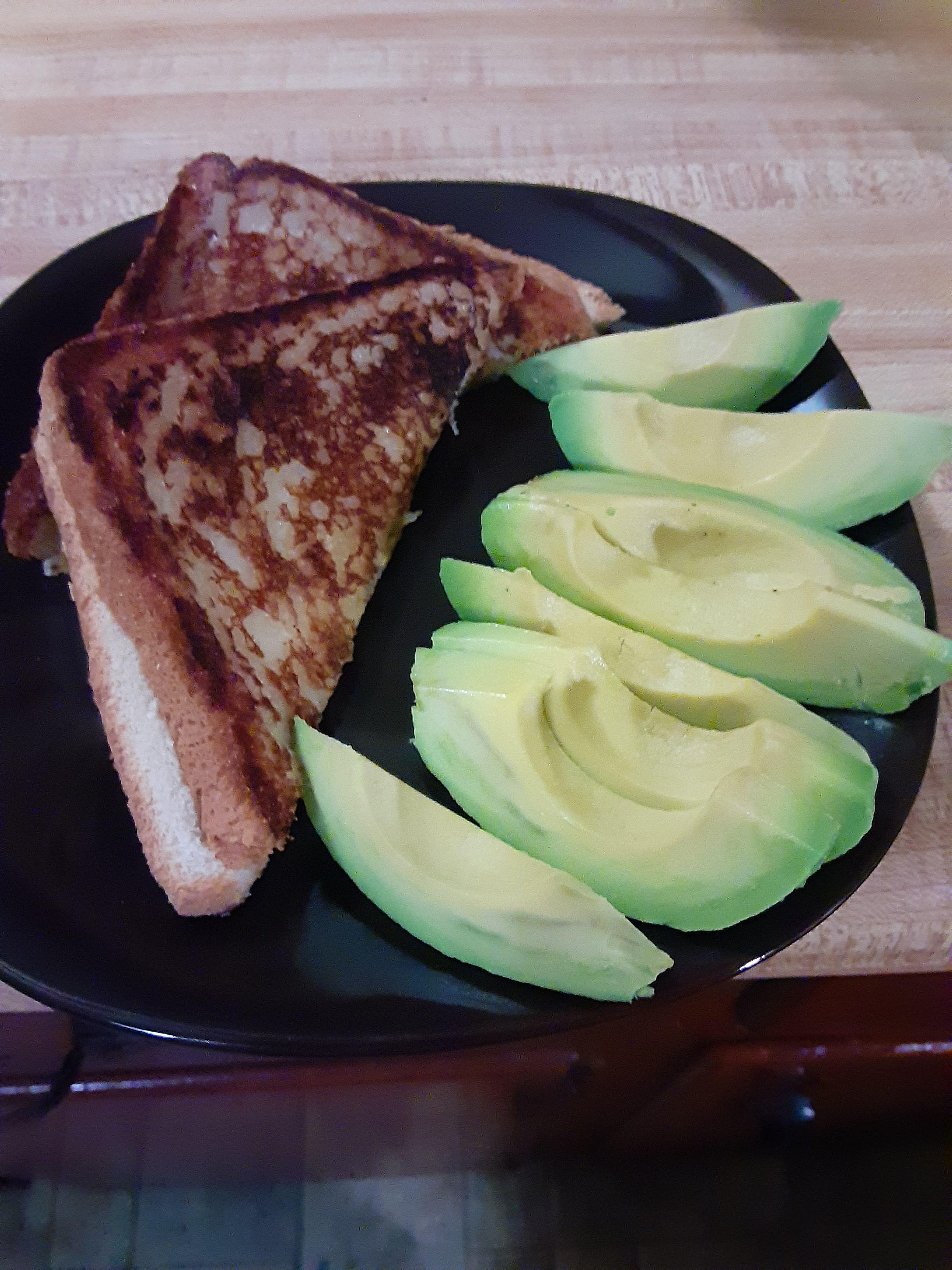 Grilled cheese and avocado | Scrolller